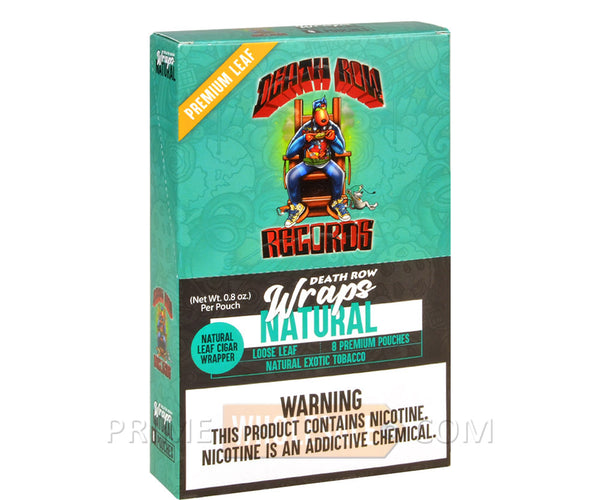 Death Row Records Tobacco Wraps - Premium Blunt Wraps