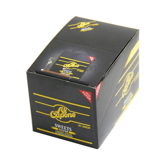 Al Capone Sweets Filter Cognac Cigarillos 10 Packs of 10